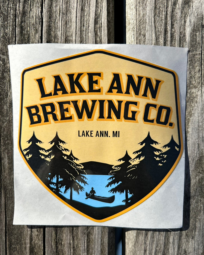 Sticker - Shield Logo – Lake Ann Brewing Company
