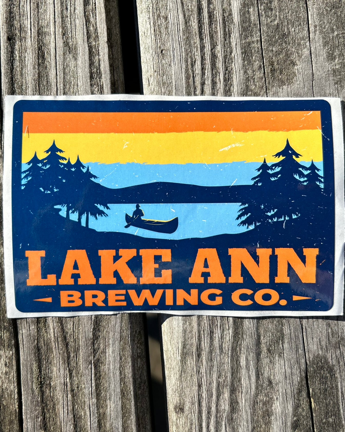 Sticker - Skyline Logo – Lake Ann Brewing Company